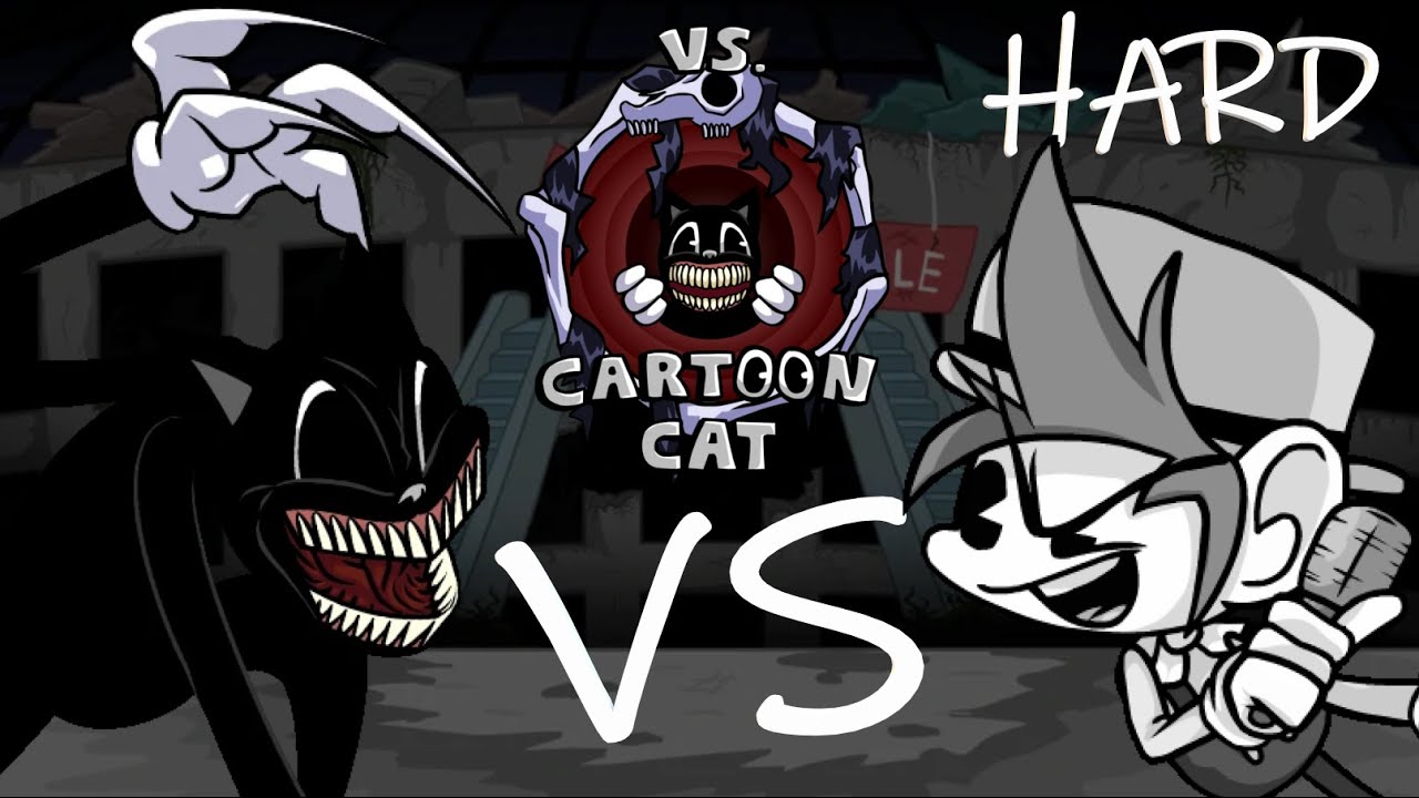 Friday Night Funkin VS Cartoon Cat 1.5 [Full Mod] [HARD] - YouTube