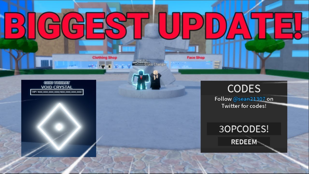 BIGGEST UPDATE IN AHD + 3 NEW CODES & 2X STATS | A Hero's Destiny - YouTube