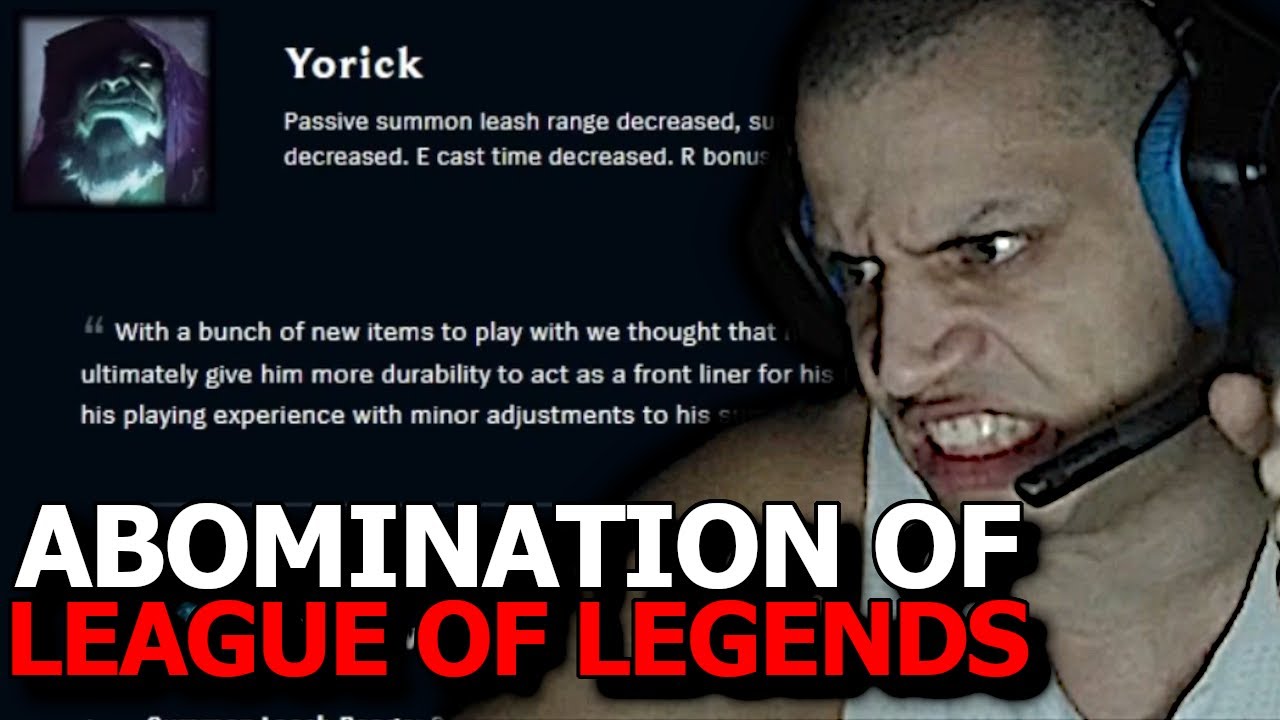 Tyler1 After Seeing Yorick BUFF - YouTube