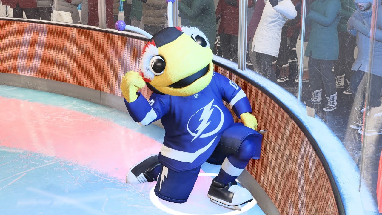 NHL 23 - Eastern Mascots vs. Western Mascots - YouTube