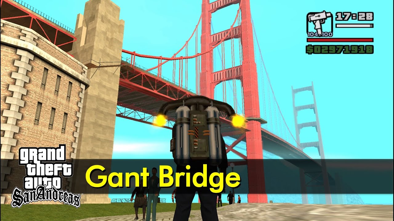 Gant Bridge (San Fierro) | The GTA:San Andreas Tourist - YouTube