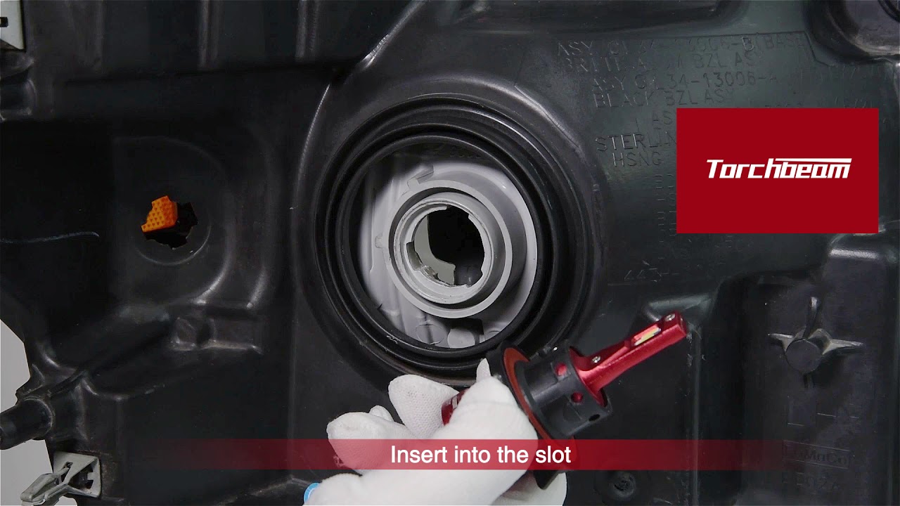 How to install Torchbeam H13/9008 led headlight bulbs - YouTube