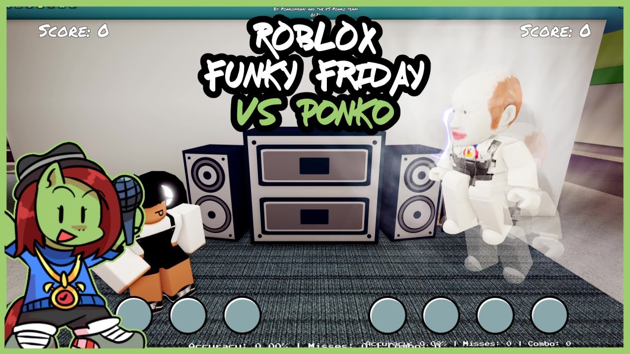 ROBLOX Funky Friday [VS Ponko] - YouTube