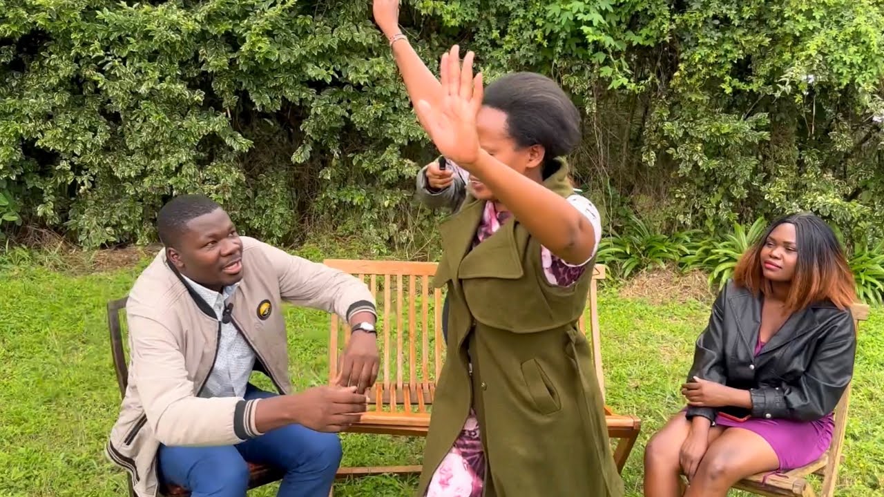 Goat wife runs away in shock when we sanitised Mubaba's phone 📱😭💔 - YouTube