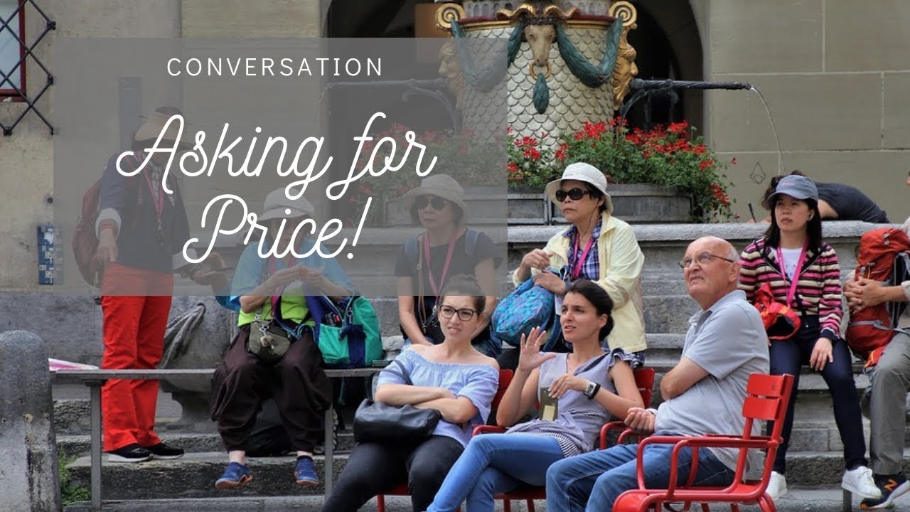 English Learning: Asking for Price DIalog - YouTube