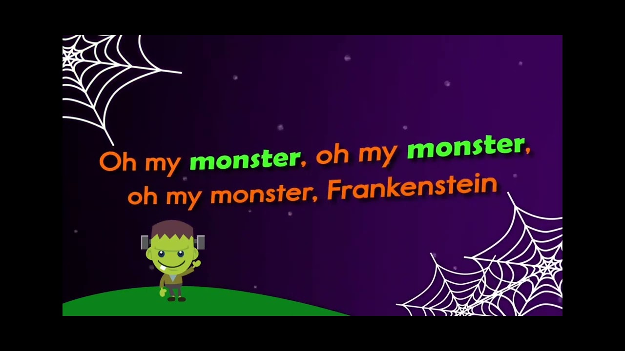 Let's Sing With Nelson: Nelson Sings Oh My Monster Frankenstein Song 🎵 ...
