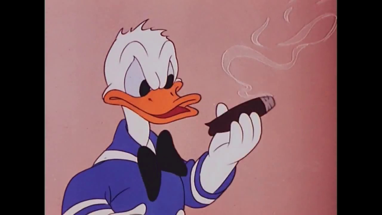Donald Duck - Cured Duck (1945) Brilliant moment of comedy - YouTube