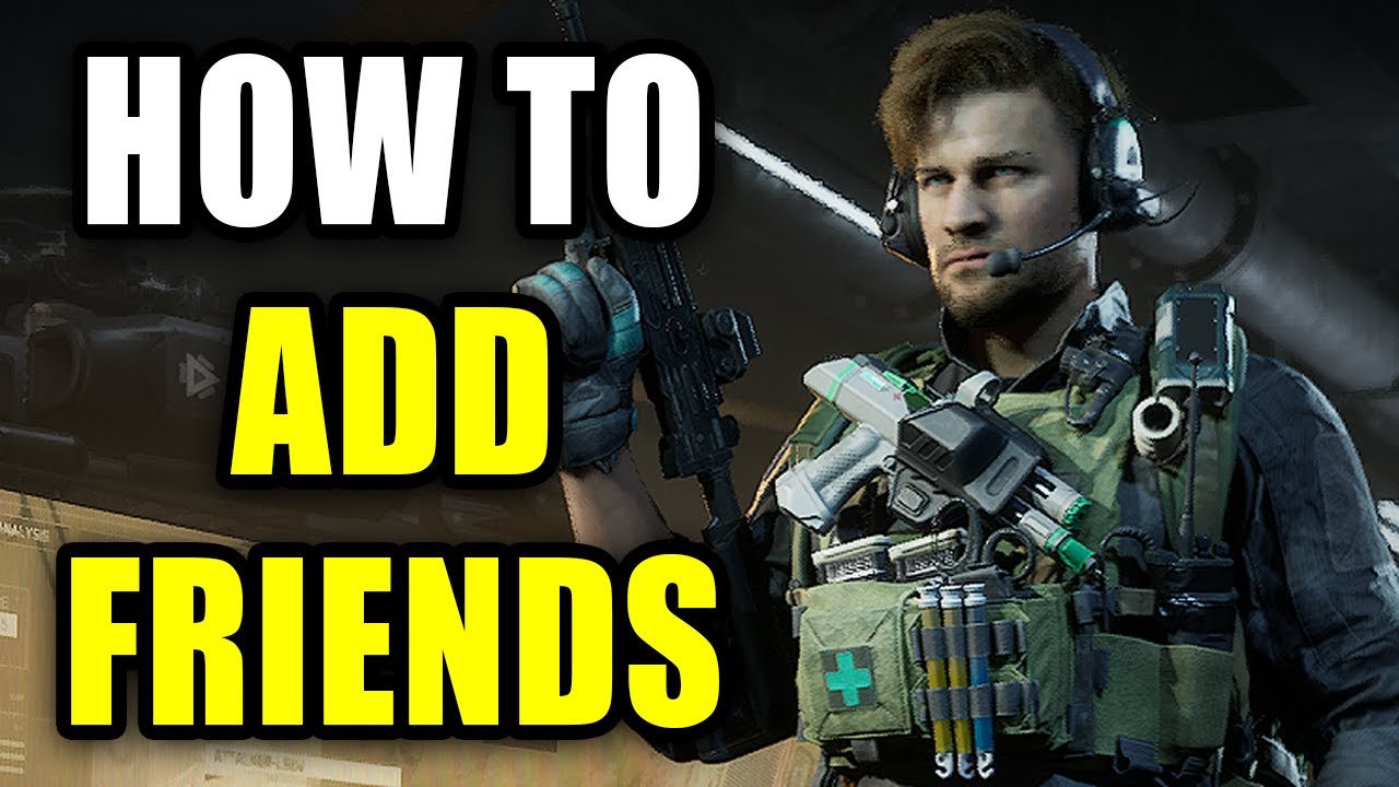 How To Add Friends In Delta Force - Easy Guide - YouTube