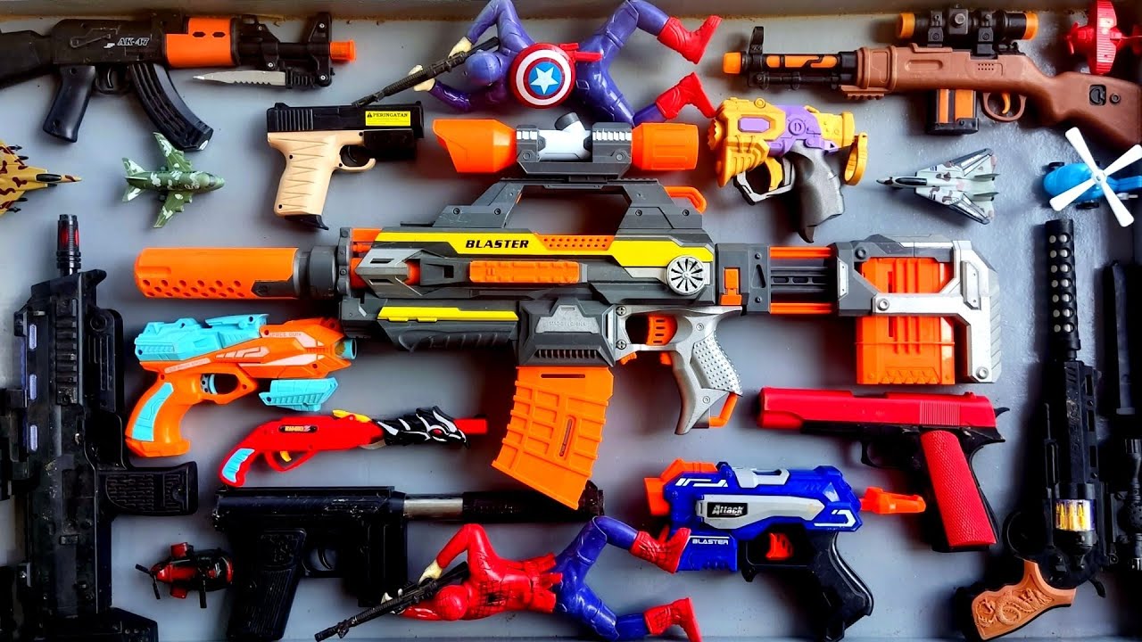 Mainan Tembak Tembakan Blaster Gun, Gear Light Gun, Space Gun, Nerf Gun ...