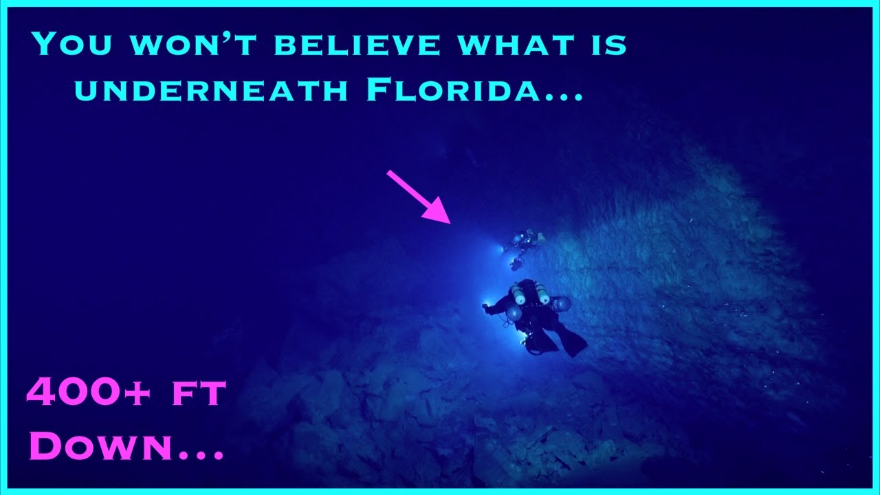 TALKING TO A FLORIDA CAVE-DIVER + Never Before Seen 4K Footage - YouTube