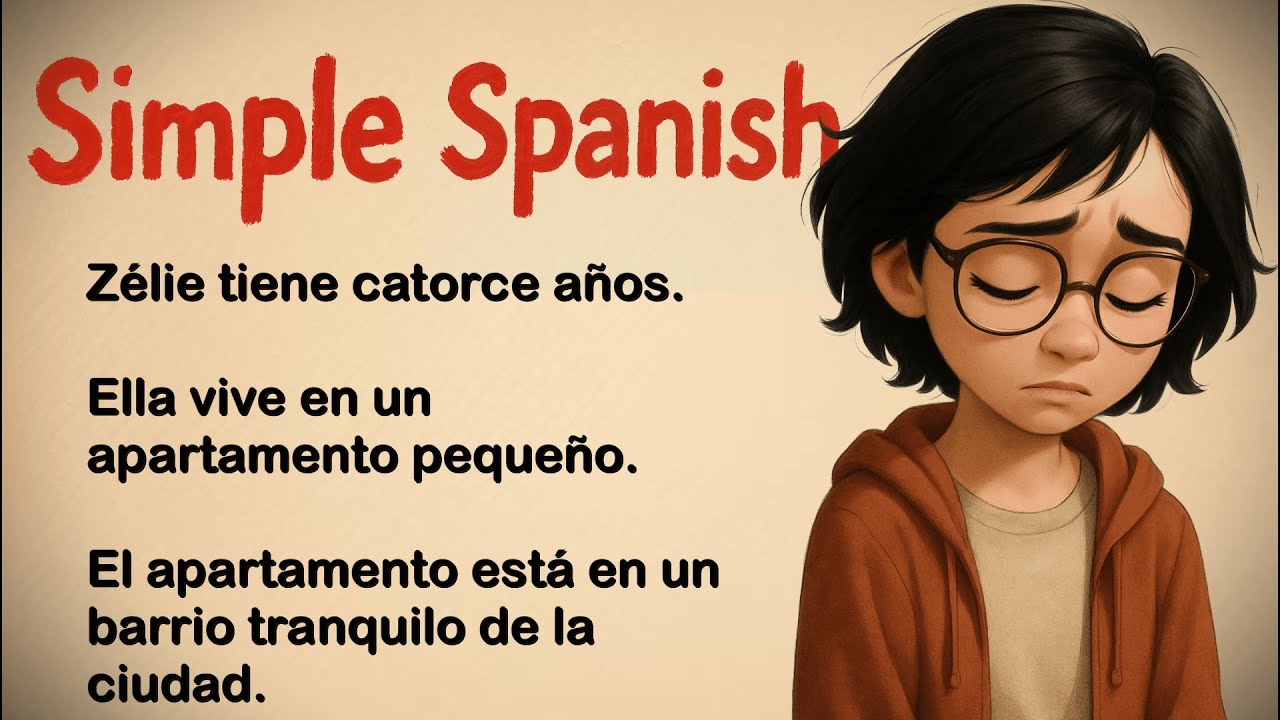 Learn Spanish with a Simple Story | i am invisible to my mom - YouTube