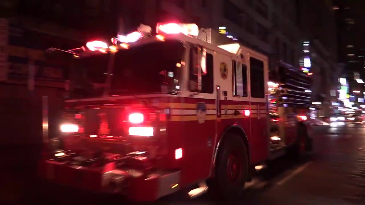 FDNY Engine 1 Responding on E32nd St to 315 5th Ave in Manhattan, NYC ...