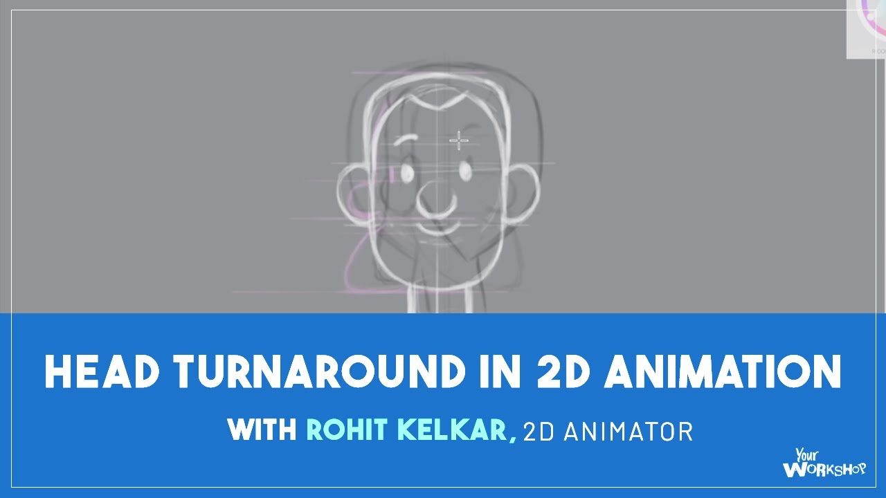 Head turnarounds in 2D animation - YouTube