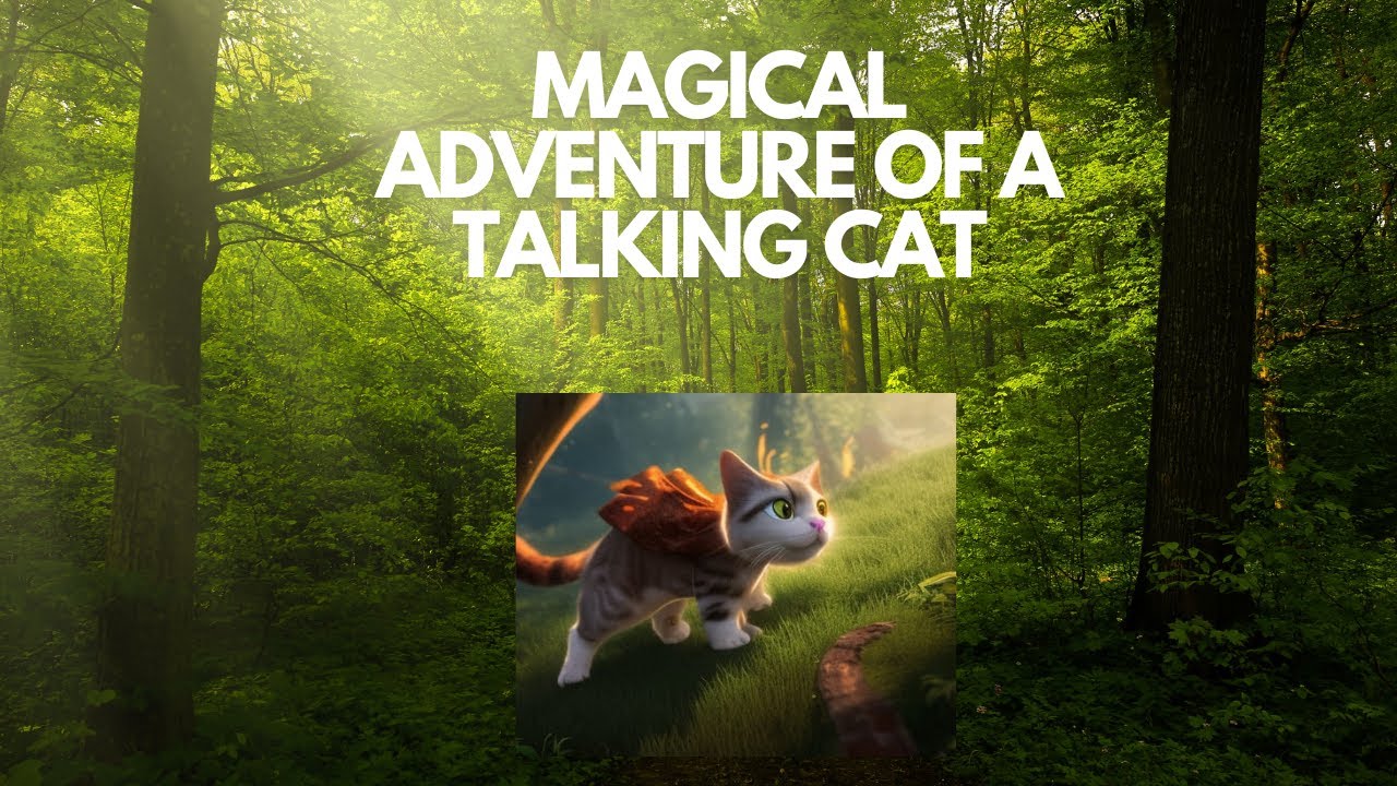 Magical Adventure of a Talking cat-Stories for Kids in English - YouTube