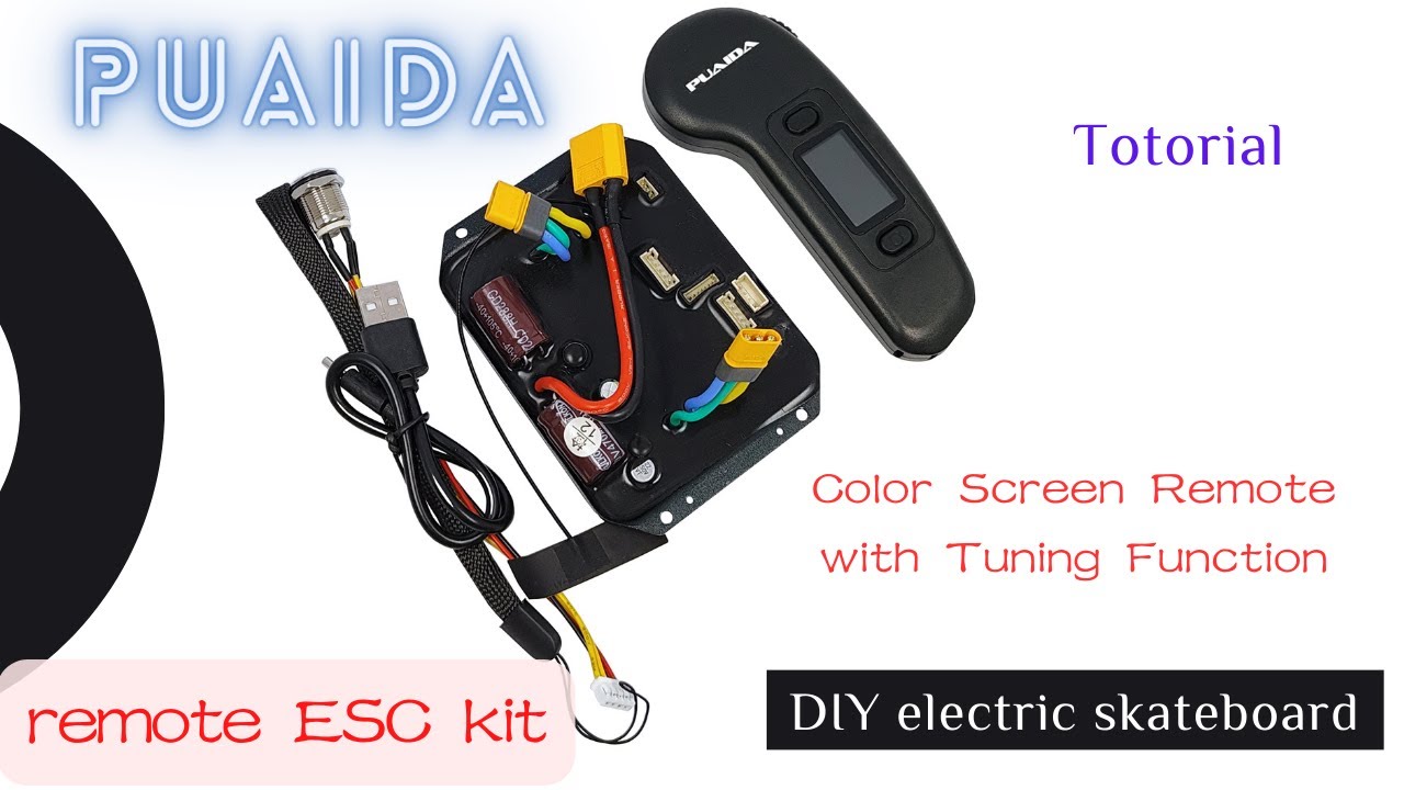 Adjustable Parameters – Introduction to PUAIDA's Latest DIY Electric ...