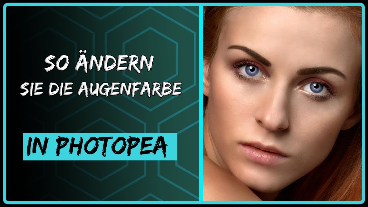 So ändern Sie die Augenfarbe in Photopea – die beste Methode - YouTube