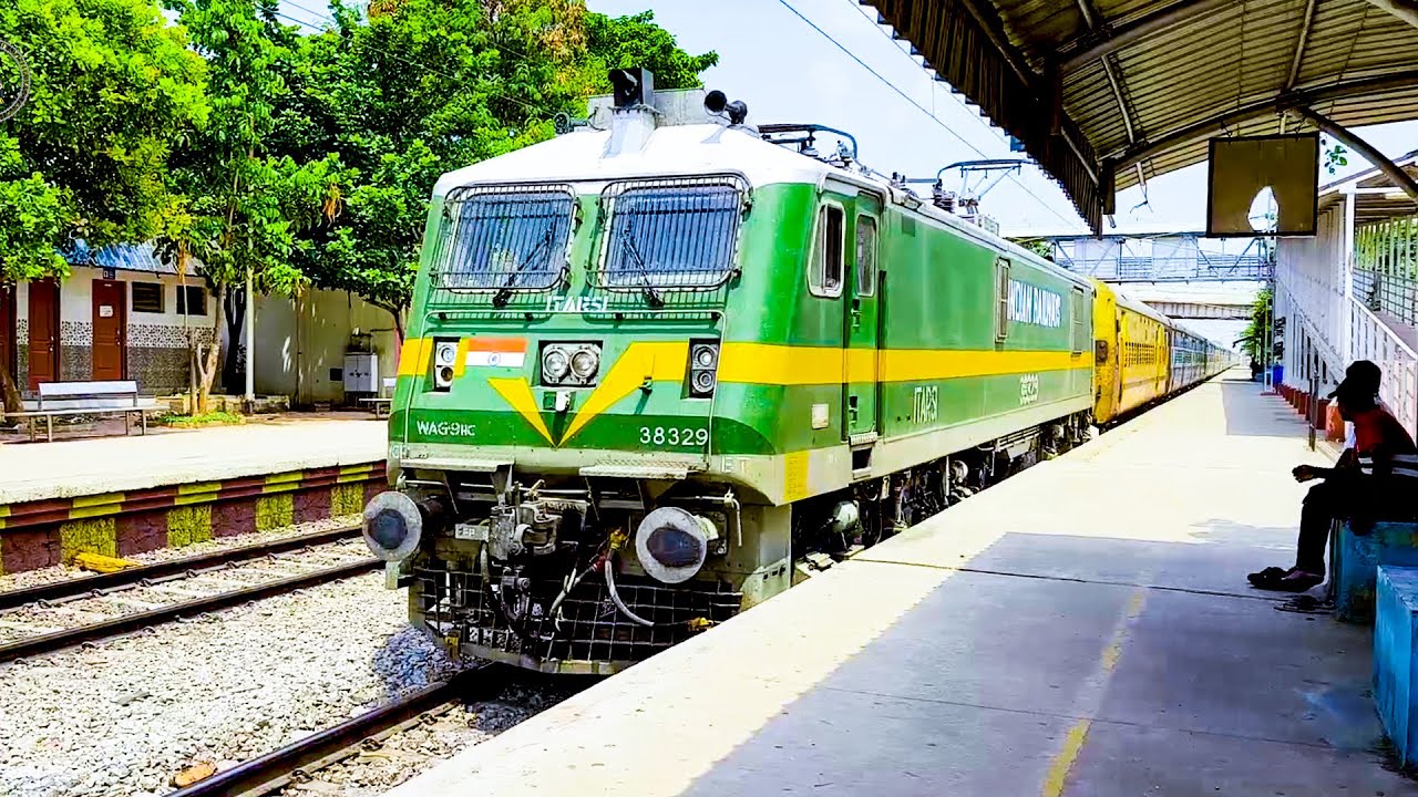 SMVT Bangalore-Danapur Special train, powered by WAG 9, skips Hoodi at ...