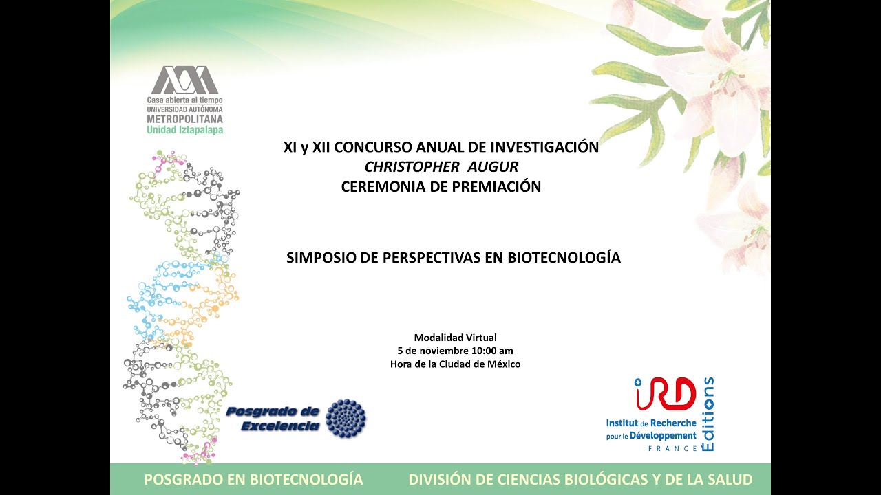 Premio Christopher Augur y Simposio BIOTEC Sesión 1 - YouTube
