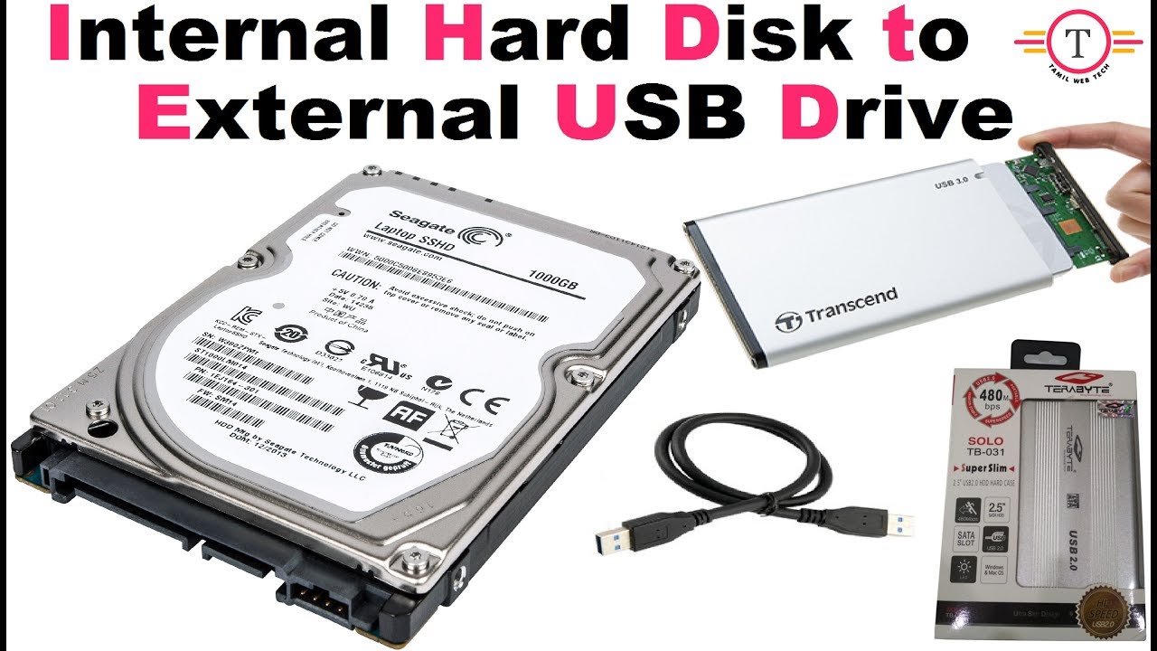 Internal Hard Disk To External USB Drive / HDD / USB Drive / 2.5" Sata ...