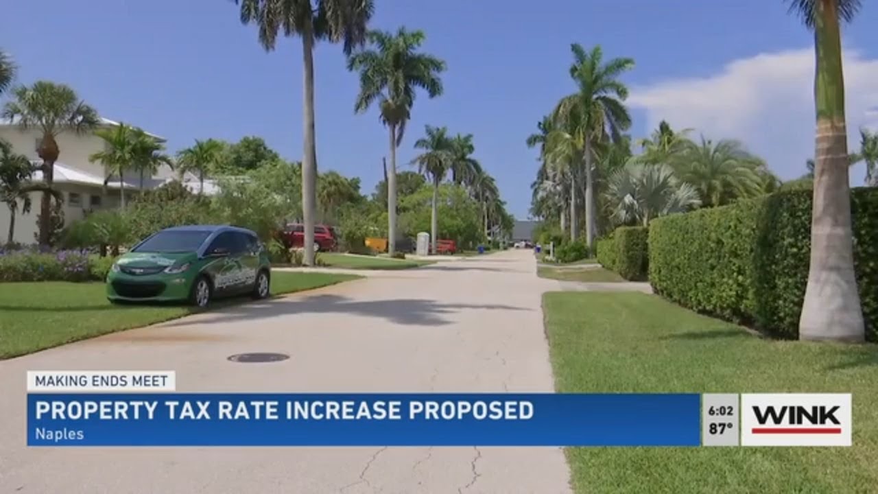 Property taxes rising in Naples despite hurricane recovery - YouTube