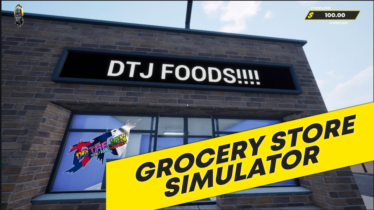 Opening Our First Grocery Store - Grocery Store Simulator - Let's Play ...