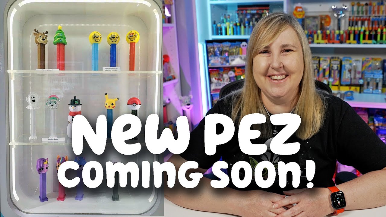 First Look at New Crystal Halloween Ghost PEZ and Crystal Polar Bear ...
