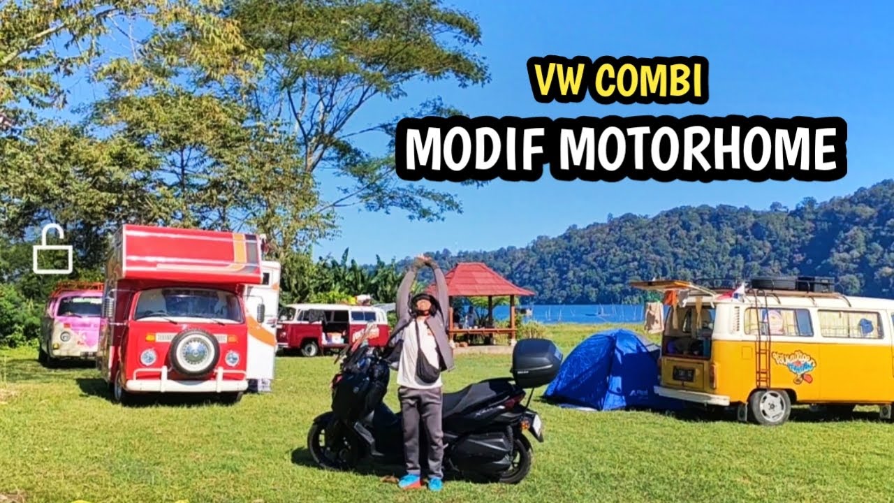 VW KOMBI DI MODIF MENJADI RUMAH BERJALAN||CAMPERVAN ||MOTORHOME - YouTube