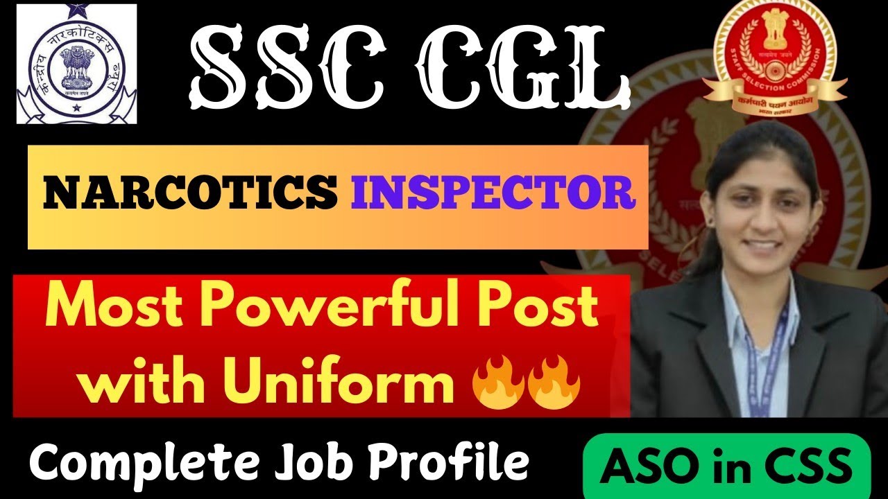 Narcotics Inspector / Inspector in Central Bureau of Narcotics complete ...