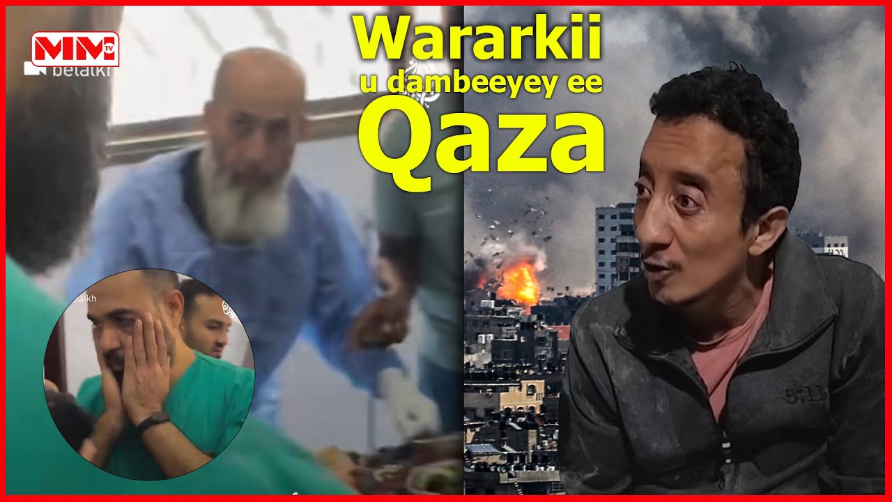 Dhakhtar falastiini ah oo loo keenay Ilmihiisi oo Shahiid ah. - YouTube