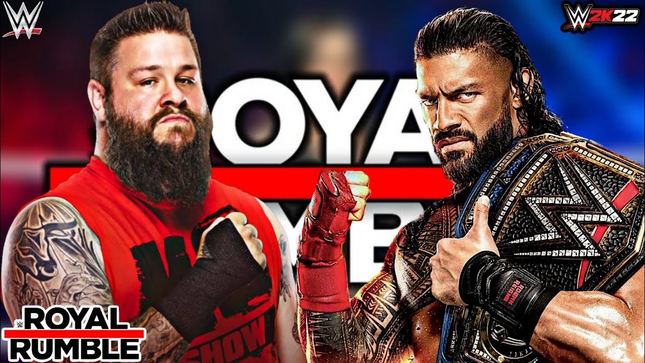 Roman Reigns Vs Kevin Owens Fight Live in Royal Rumble For WWE ...