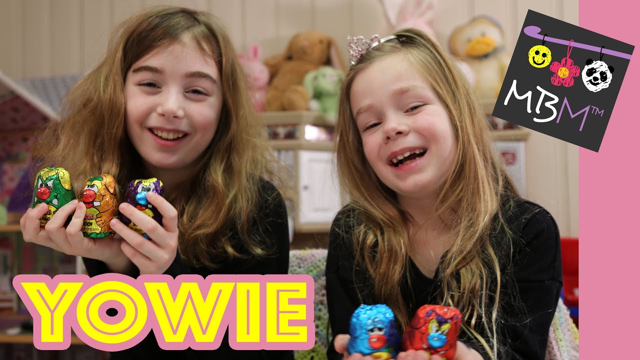 Yowie Chocolate Surprise Eggs Mystery Toys Opening - YouTube