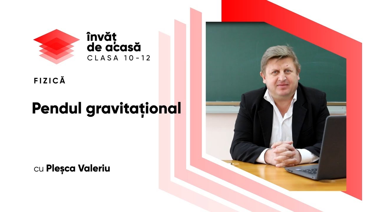 Fizică; cl. X, "Pendul gravitațional" - YouTube