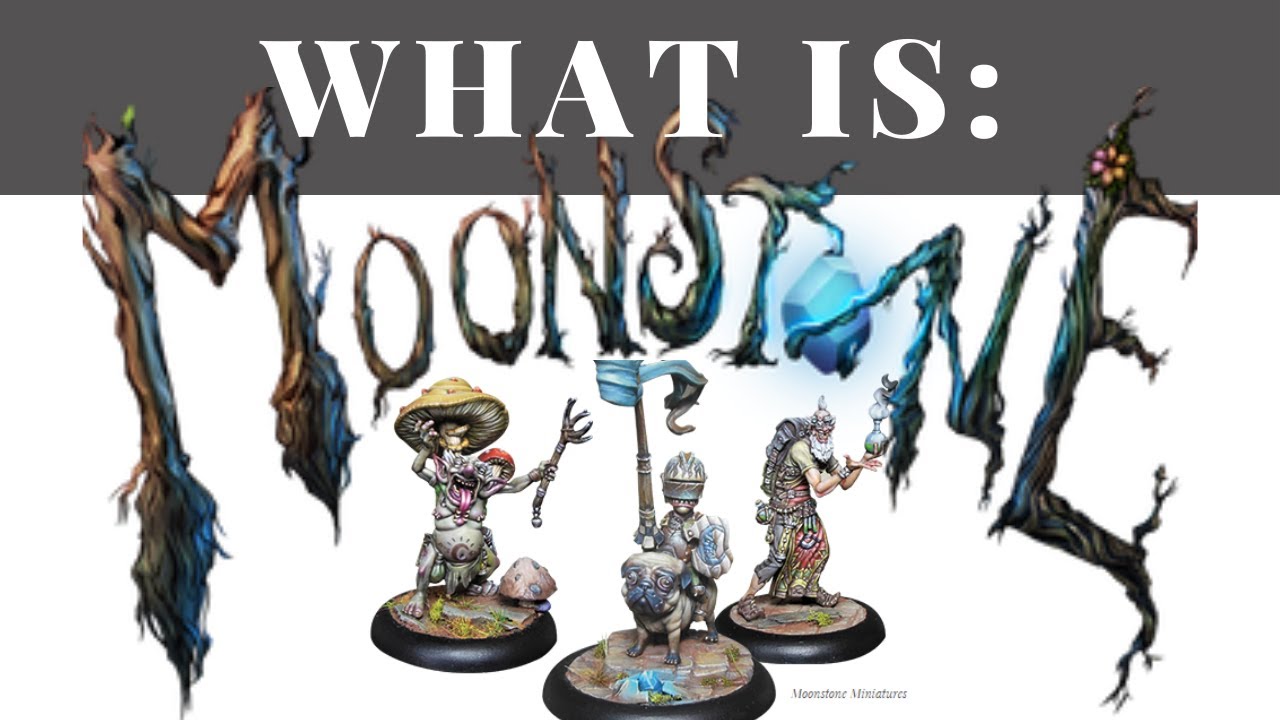 What is Moonstone the miniatures game (Goblin King games) - YouTube