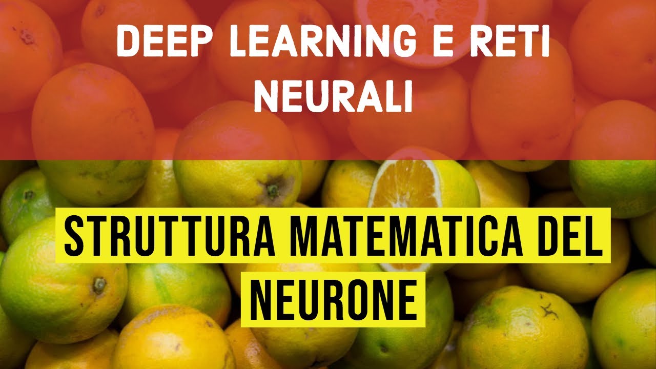 DEEP LEARNING E RETI NEURALI: LA STRUTTURA E LA MATEMATICA DEL NEURONE ...