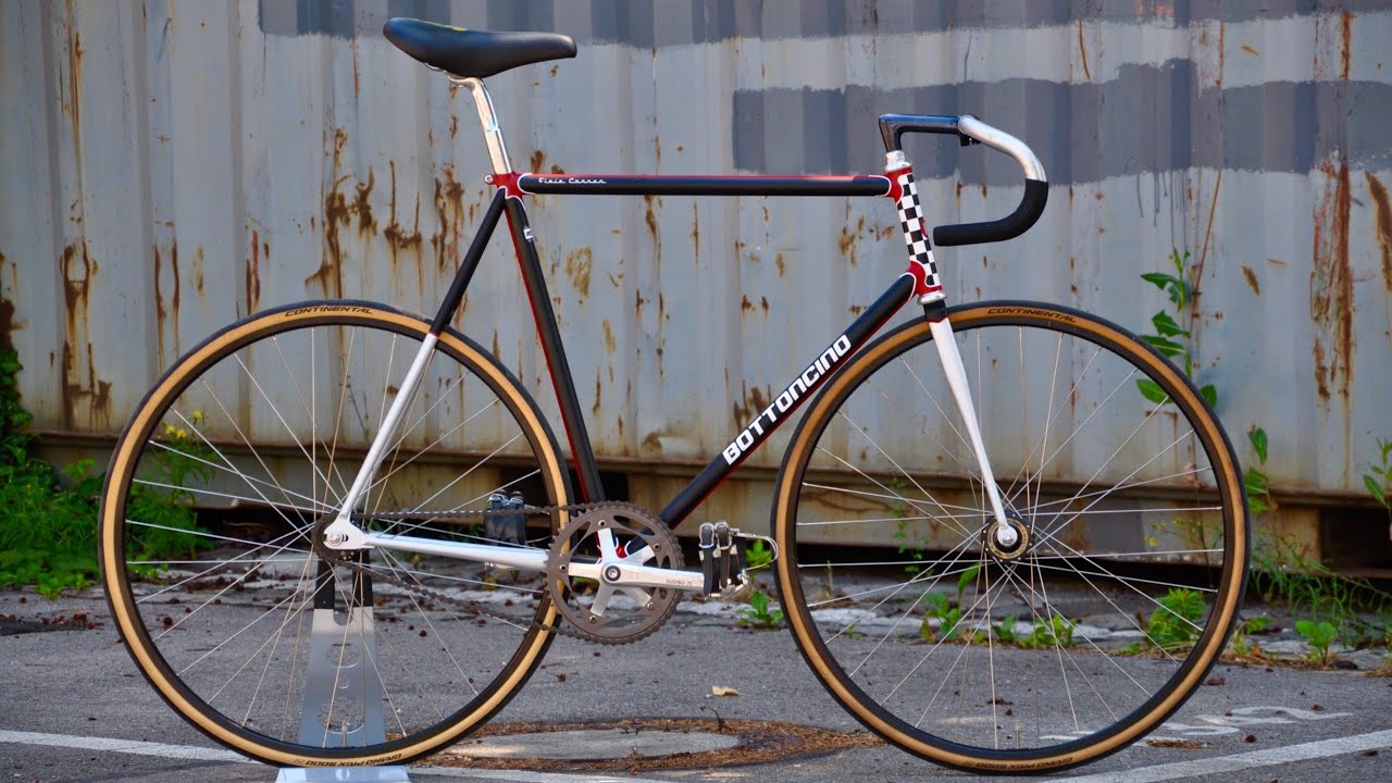 1980s Bottoncino x Fixie Corner Pista | Fixed Gear Dream Build - YouTube