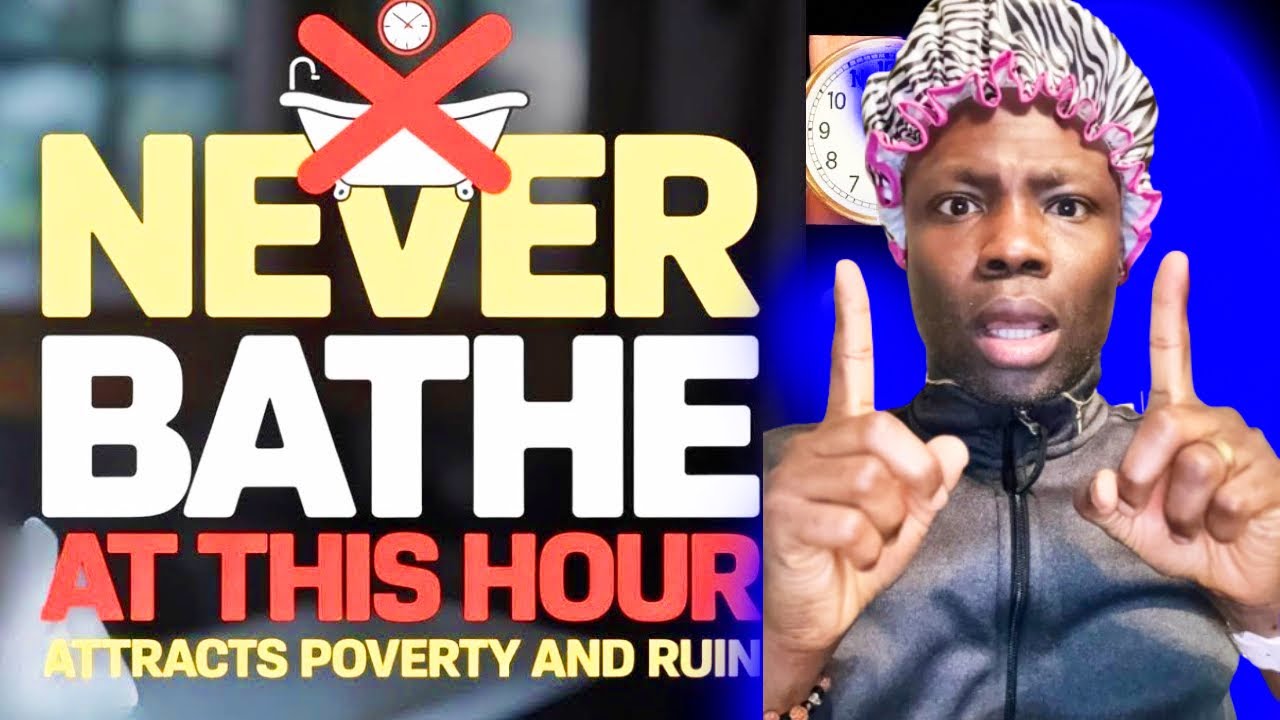 NEVER Shower At This Time Or You'll Attract POVERTY And BAD LUCK ...