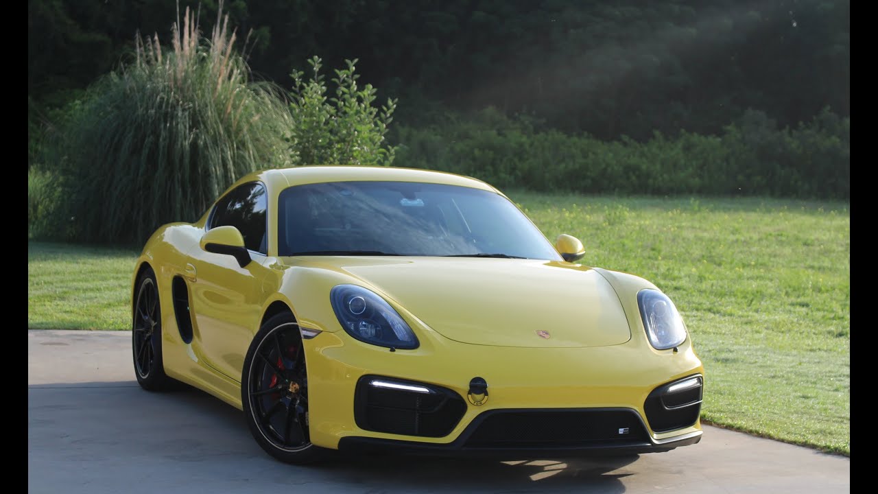 2016 Porsche 981 Cayman GTS - YouTube