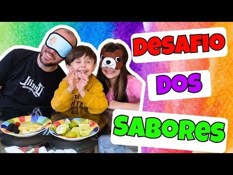 DESAFIO DOS SABORES! Valentina e Papai VS Comidas Misteriosas! | Mundo da Valentina e Enrico ...