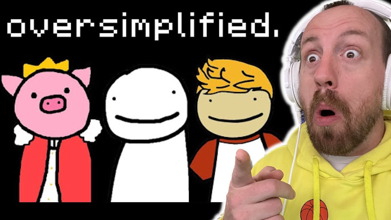 WATCHING Dream Smp: Oversimplified for the FIRST TIME! | MIND BLOWN! - YouTube