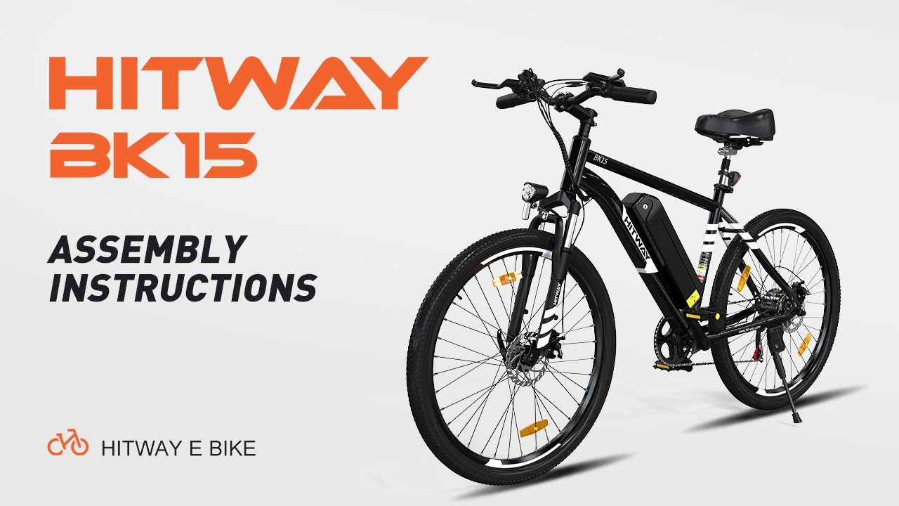 HITWAY Electric bike BK15 4.0 - YouTube