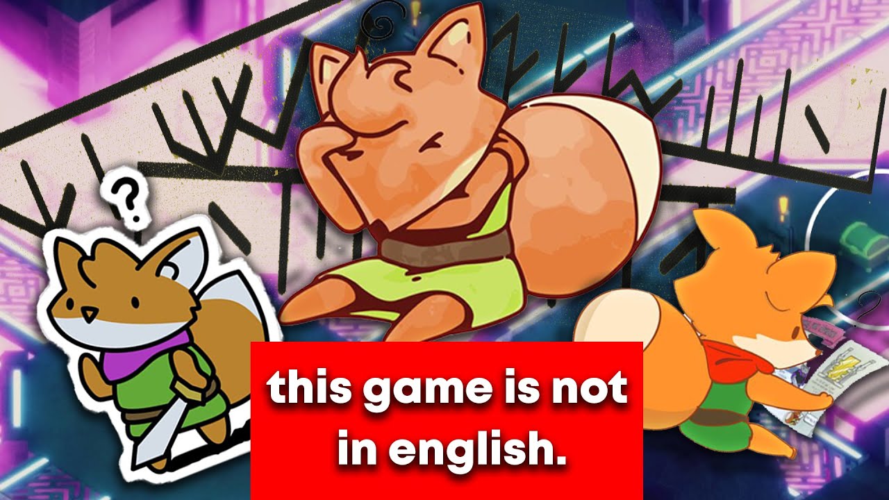 Tunic Uses a Fake Language (and it's awesome) - YouTube
