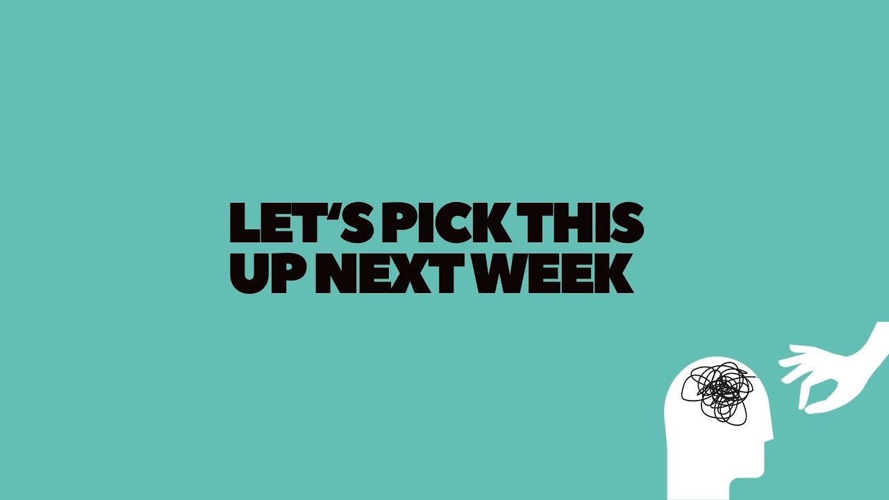 Let's Pick This Up Next Week Trailer - YouTube