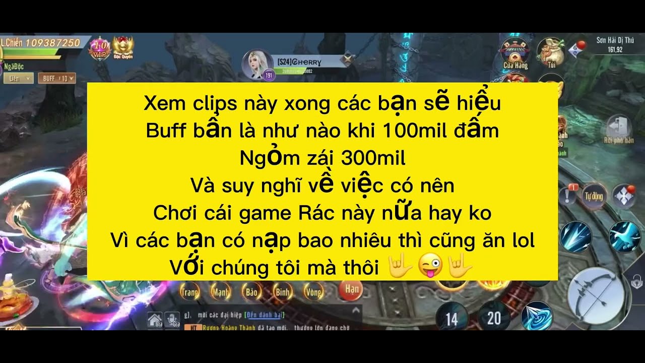 Tân Giang Hồ Ngoại Truyện - Thầy Độc thách thức All Sever bơi vào đây ...