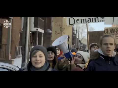 Sofía Zapata, joven de Montreal manifestante por la defensa del planeta