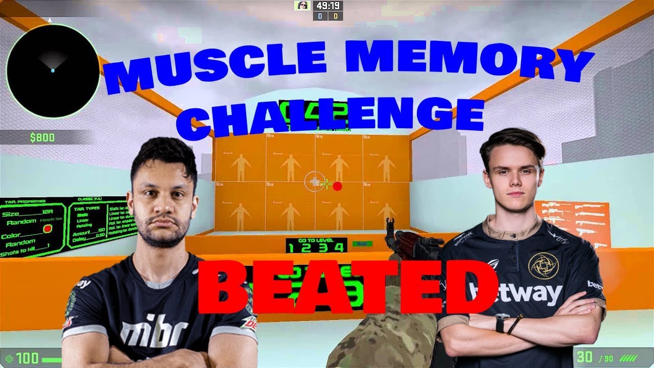 CSGO Muscle Memory Challenge - YouTube
