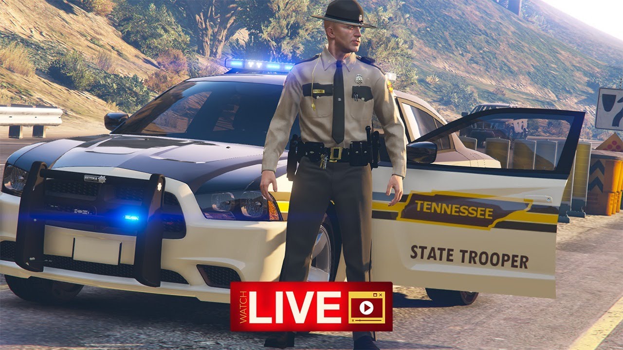 GTA 5 LSPDFR - [LIVE STREAM] Tennessee State Trooper - YouTube
