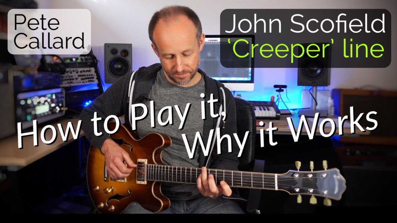 John Scofield 'Creeper' lick lesson - How to Play it, Why it Works ...