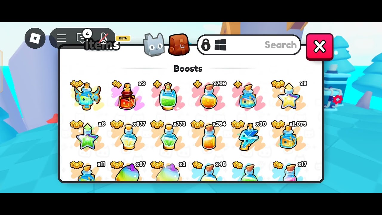 first time using instant potion luck IV in pets go - YouTube