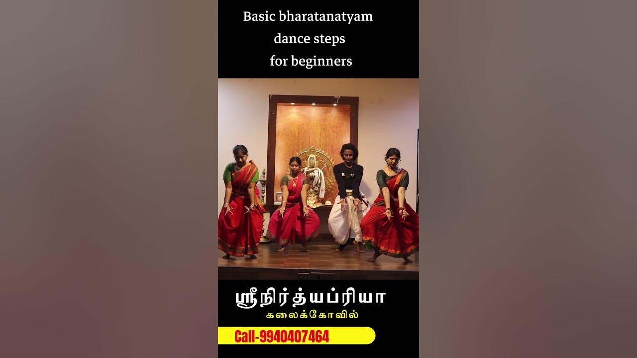 Basic Bharatanatyam Dance Steps For Beginners Youtube