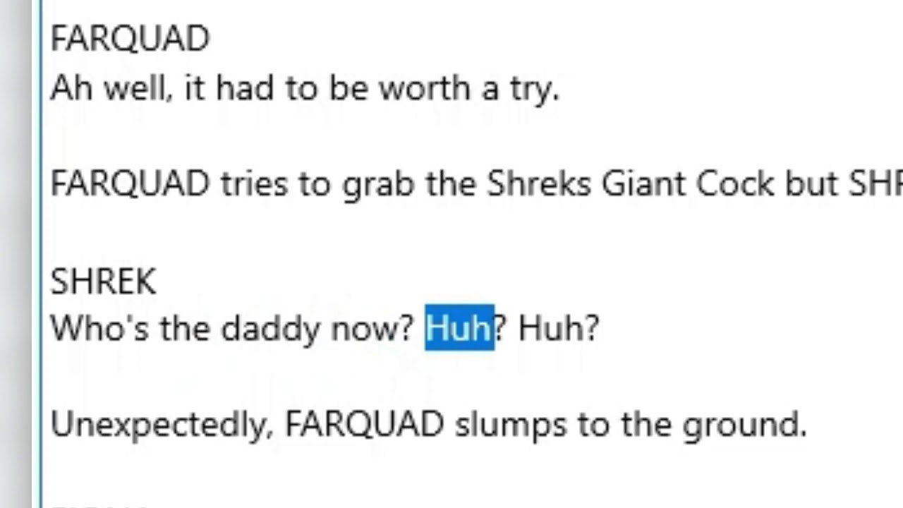 Shrek 5 script - YouTube